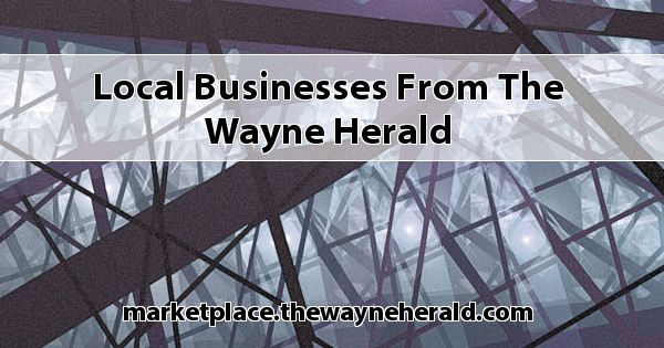 Local Businesses from The Wayne Herald